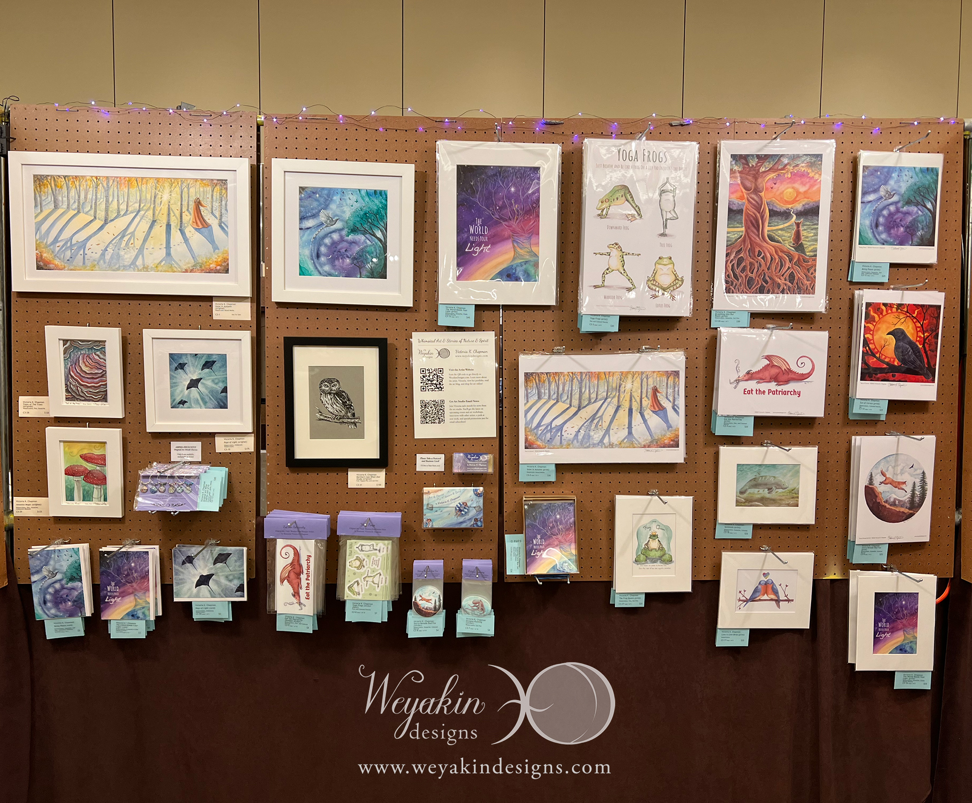 Arisia 2025 Art Show - Weyakin Designs