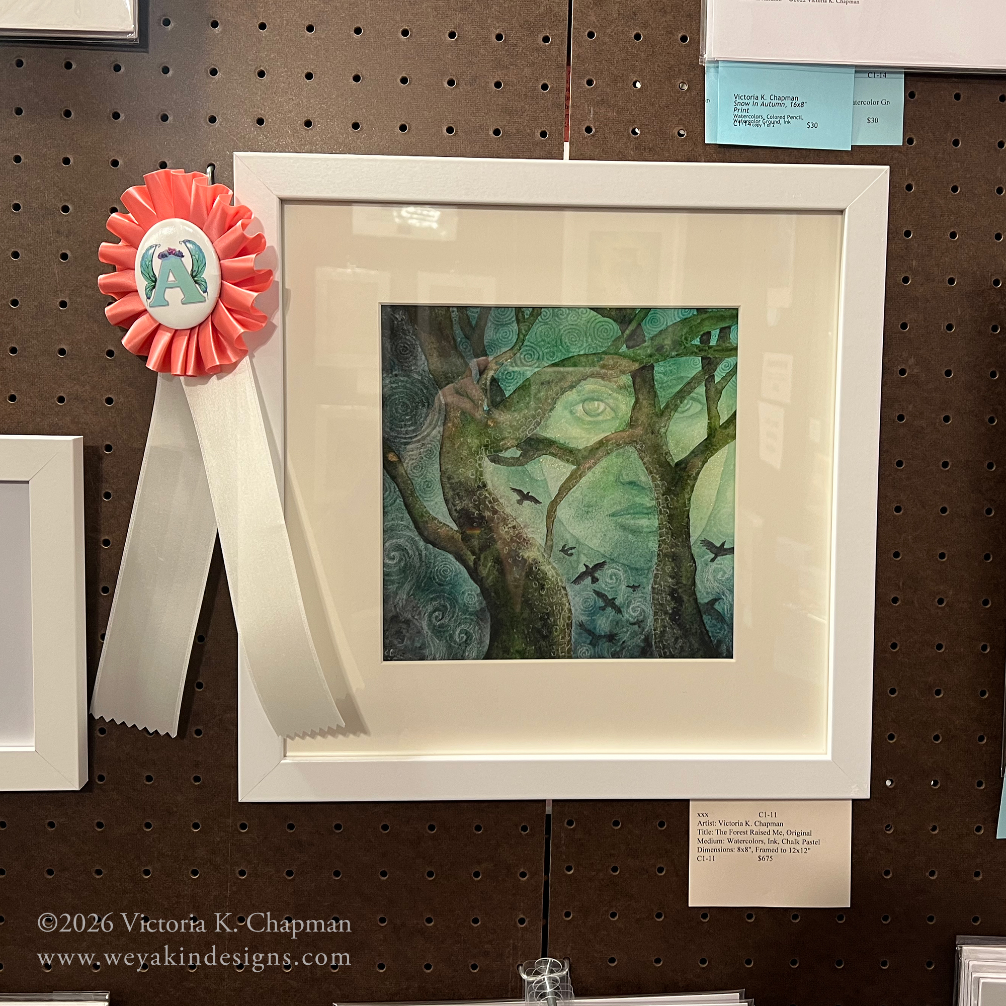 Winner of the Con. Chair Honorable Mention at Arisia 2026 Art Show ...